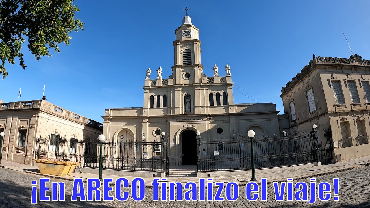 San Antonio de Areco, después de 5 meses y 50 videos, termina mi viaje ...