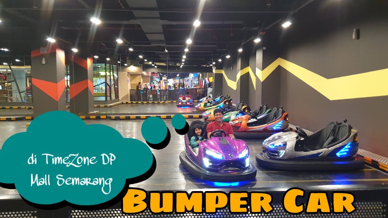 Bumper Car di TimeZone DP Mall Semarang | Wahana Permainan Anak Baru ...
