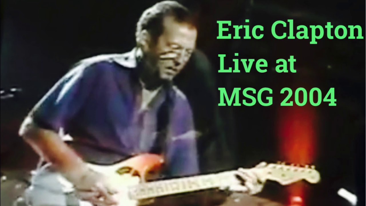 【backing track】Eric Clapton/I shot the sheriff - Live at MSG 2004 - YouTube