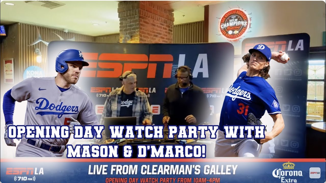 Mason & Ireland: We’re LIVE from Clearman’s Galley for MLB Opening Day ...