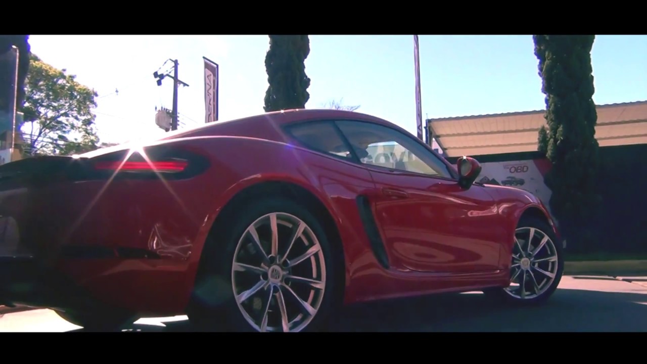 Moderna Lava Car - Porsche Cayman 718 - YouTube