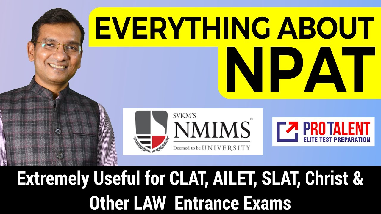 ️ ️Everything about NPAT NMIMS 2023 Admissions🔥 - YouTube