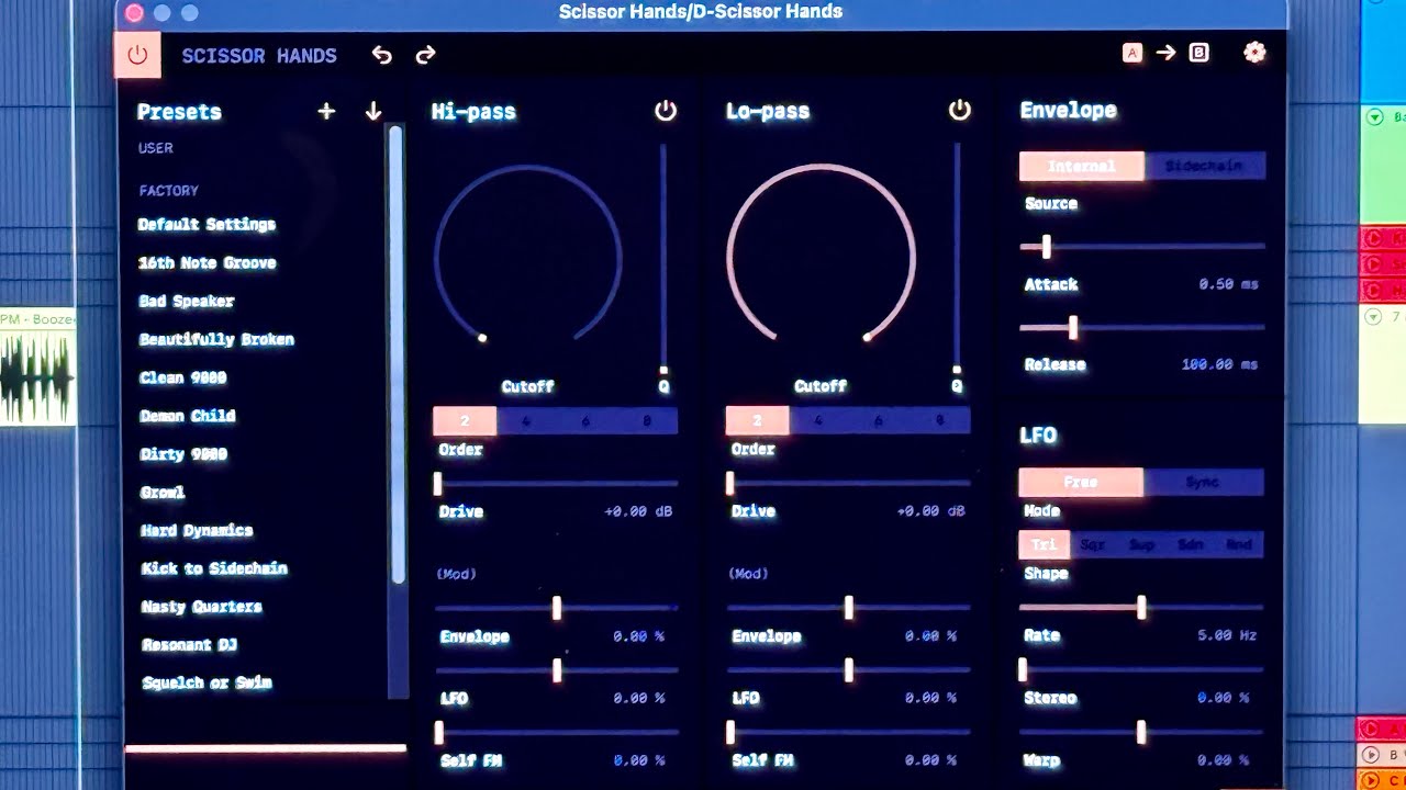 Sketch Audio Scissor Hands iOS and MacOS Filter Effect…. First time trying it - YouTube