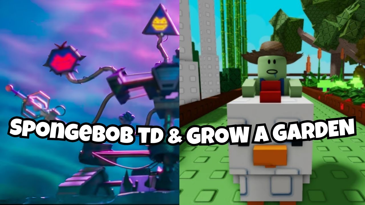 live Spongebob TD & Grow A Garden Duel Stream #RoadTo150k - YouTube
