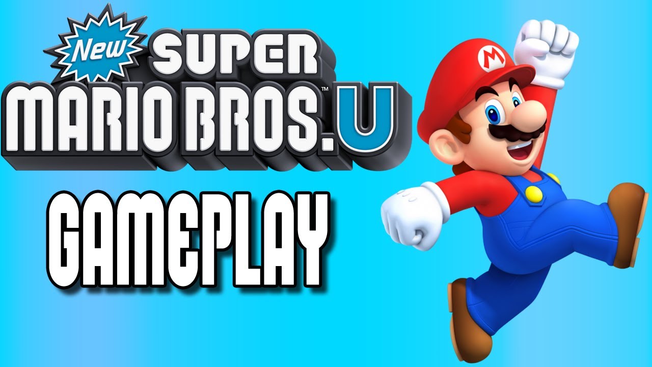 New Super Mario Bros. U Single Player Gameplay (Wii U) [HD] - YouTube