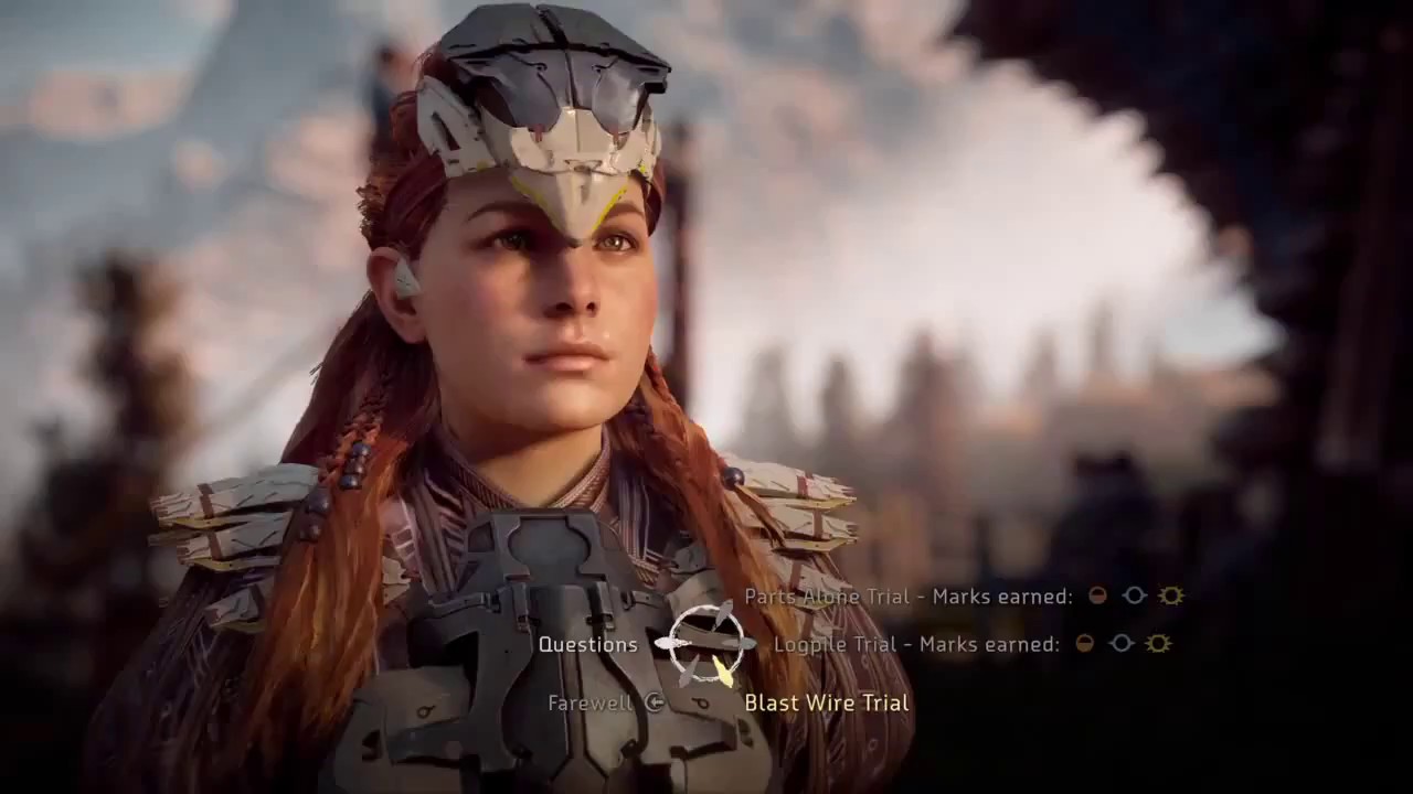 Horizon Zero Dawn - Blast Wire Trial - YouTube