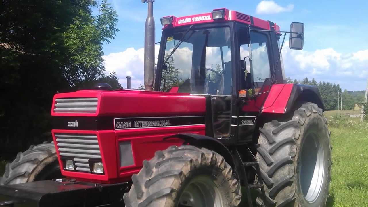 case 1255xl international - YouTube