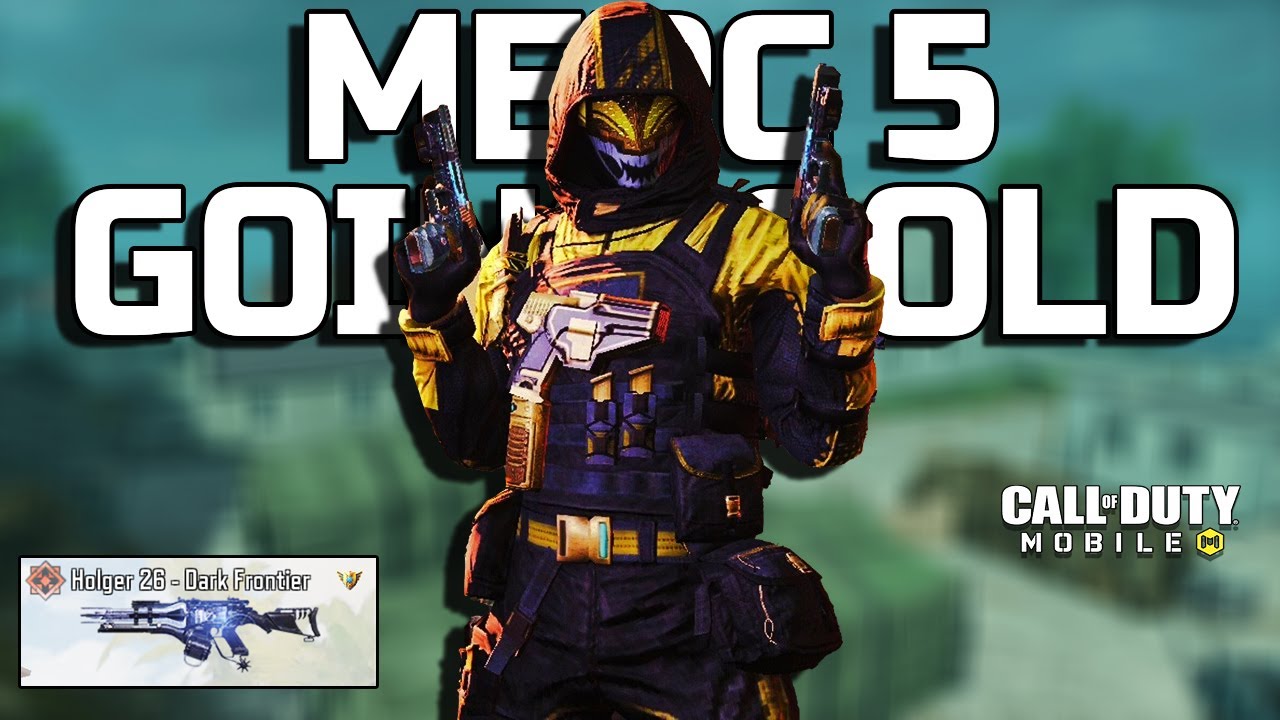MERC 5 GOING GOLD GAMEPLAY COD MOBILE ALCATRAZ - YouTube