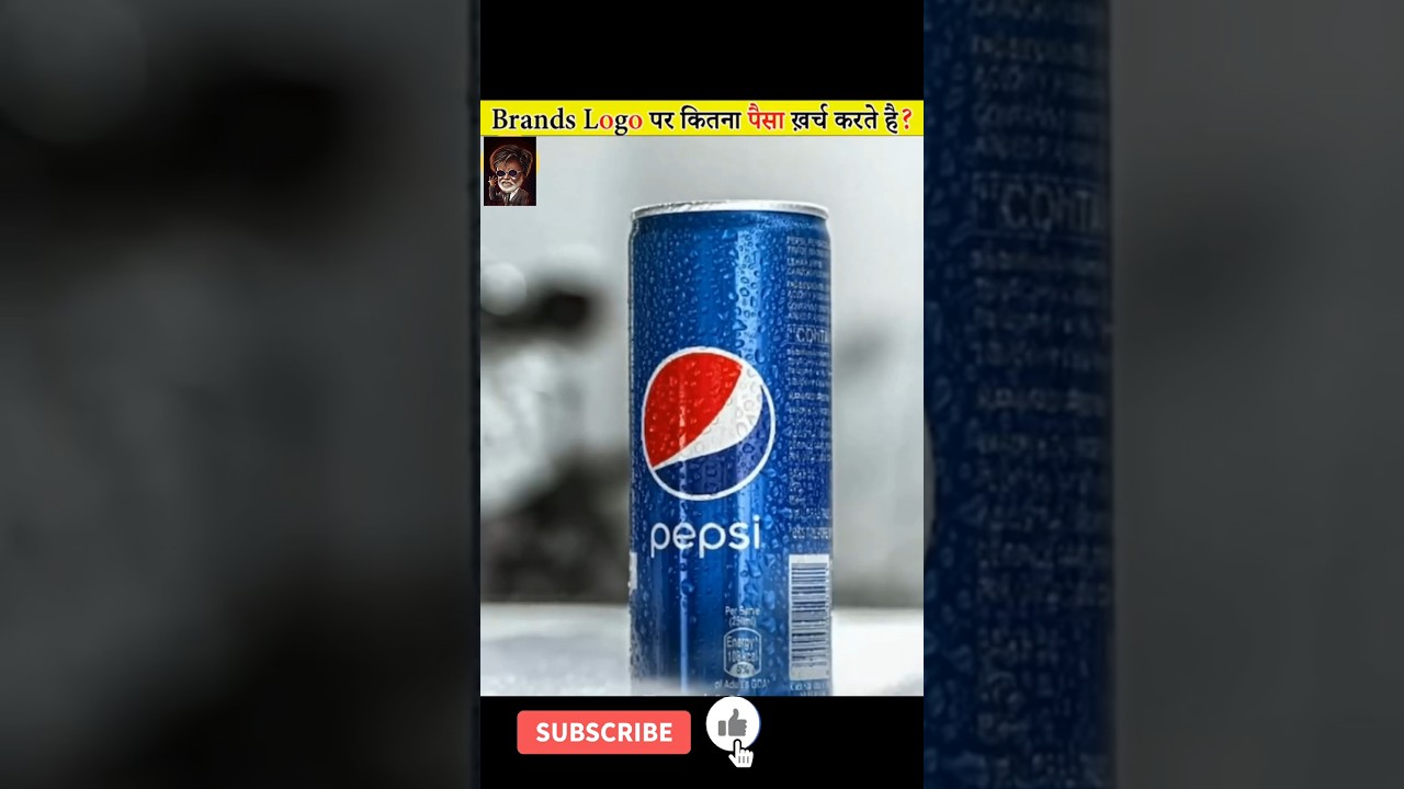 PEPSI BRAND MONEY SPEND ON LOGO||FACTS||#shorts #facts #news #pepsi # ...