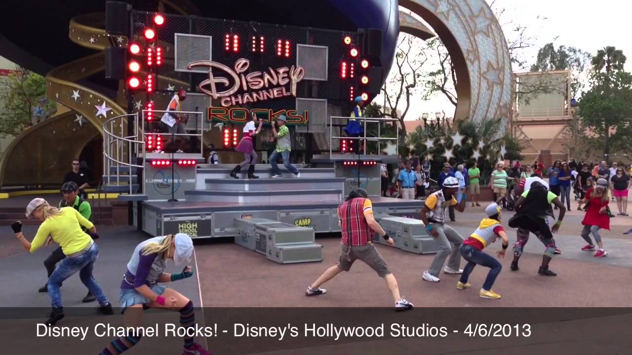Disney Channel Rocks! - Disney's Hollywood Studios - 4/6/2013 - YouTube