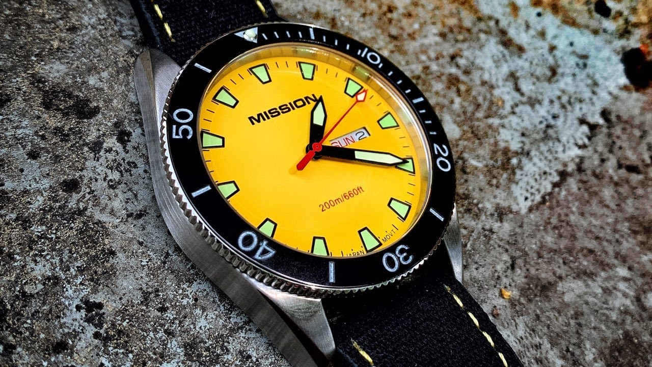 MISSION 3 “Solen” by Mission Watch Company - YouTube