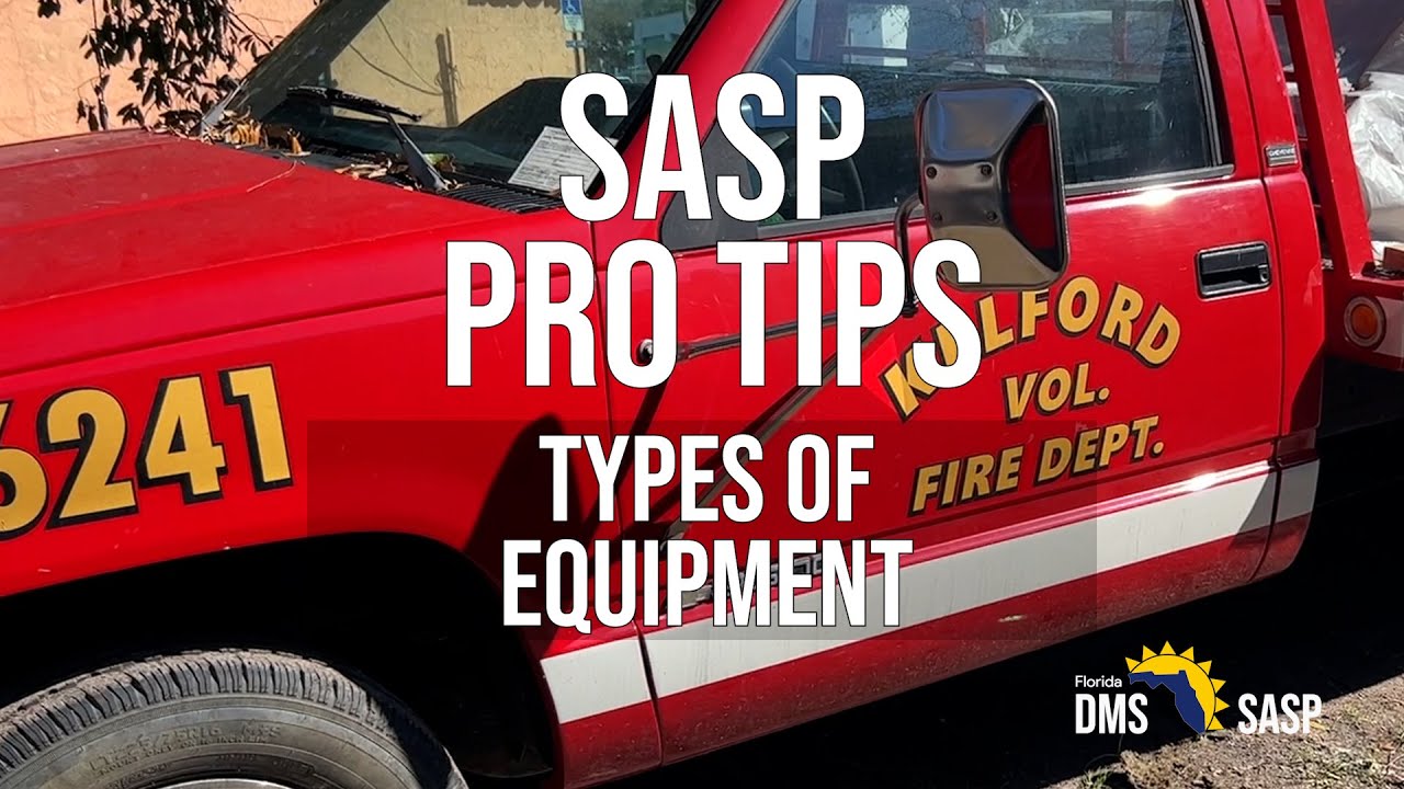 TYPES OF EQUIPMENT | FL SASP 4.25.23 - YouTube
