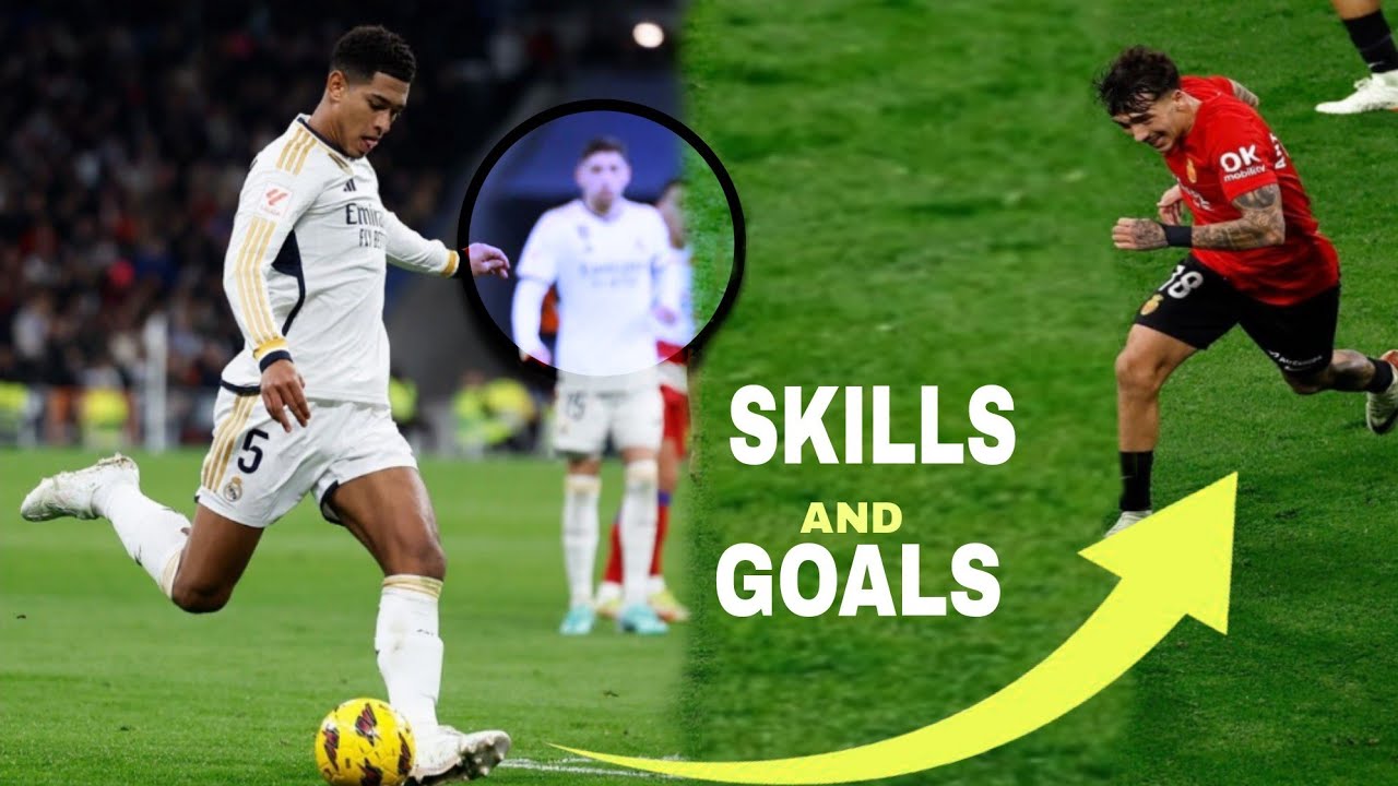 Jude Bellingham's Best goals and exceptional skills at Real Maadrid🔥🔥🇪🇦 ...