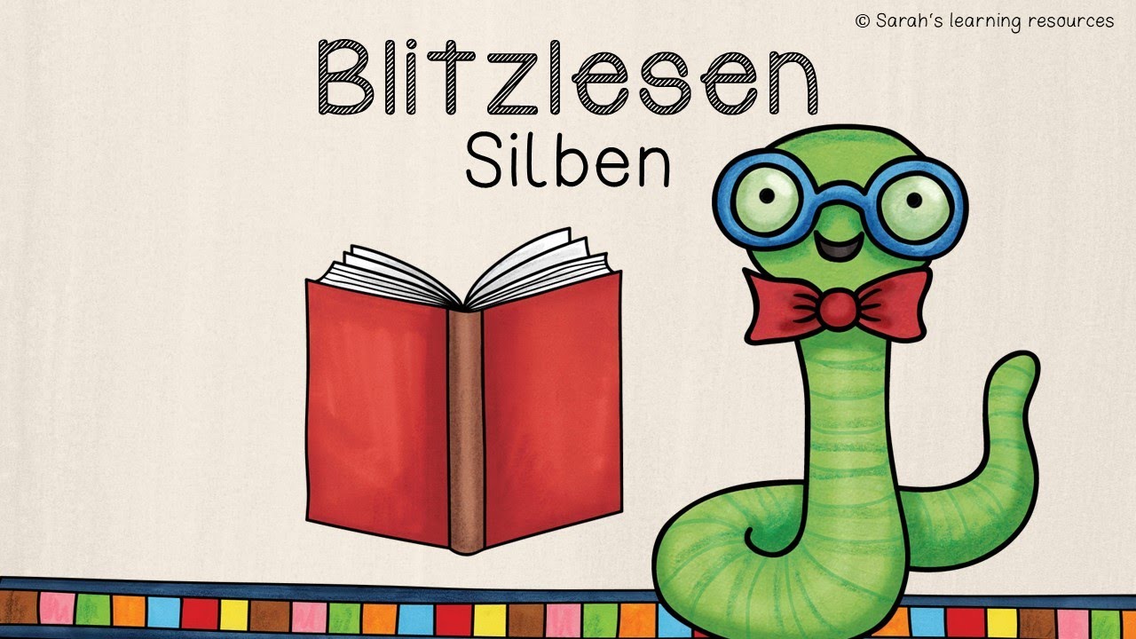 Blitzlesen - Silben - YouTube