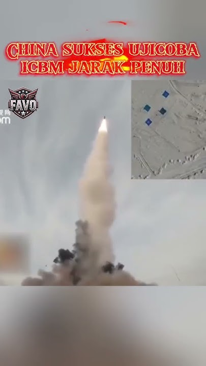 ICBM China Terbang Sejauh 12.000 km! Unjuk Kekuatan Baru Beijing - YouTube