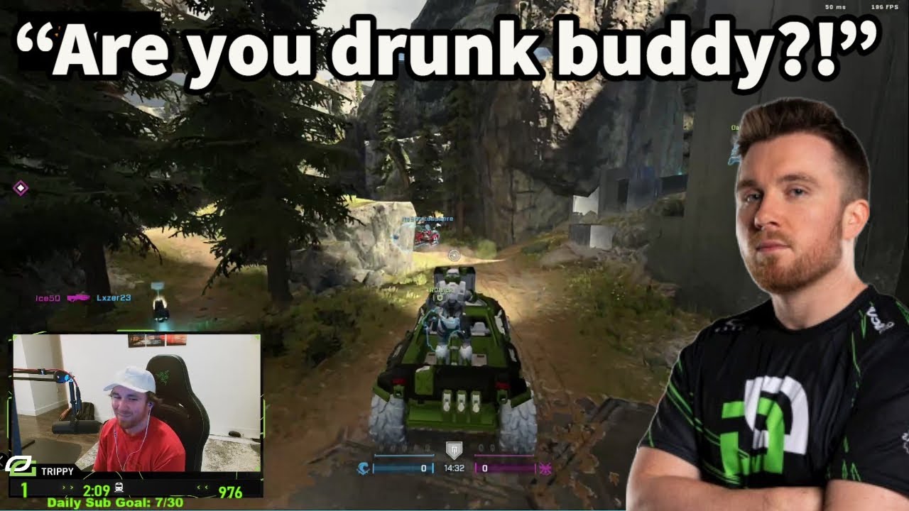 OpTic Trippy Has The WORST Driver In All Of Halo Infinite!! - YouTube