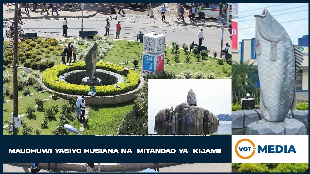 KIVUTIO CHA JIJI LA MWANZA | WAPIGA PICHA ROUND ABOUT YA SAMAKI WALIA ...
