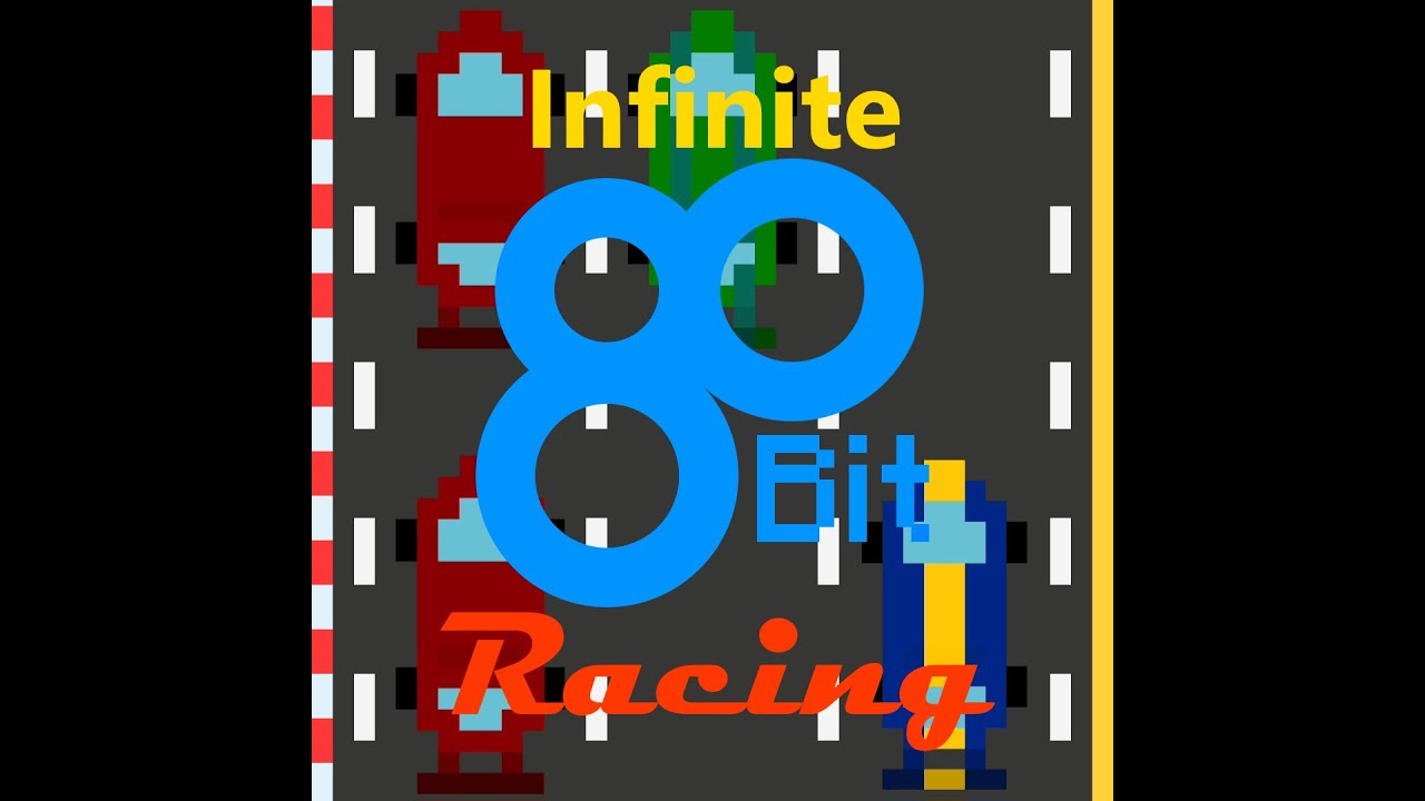 My new "Infinite 8-Bit Racing" mobile game - YouTube