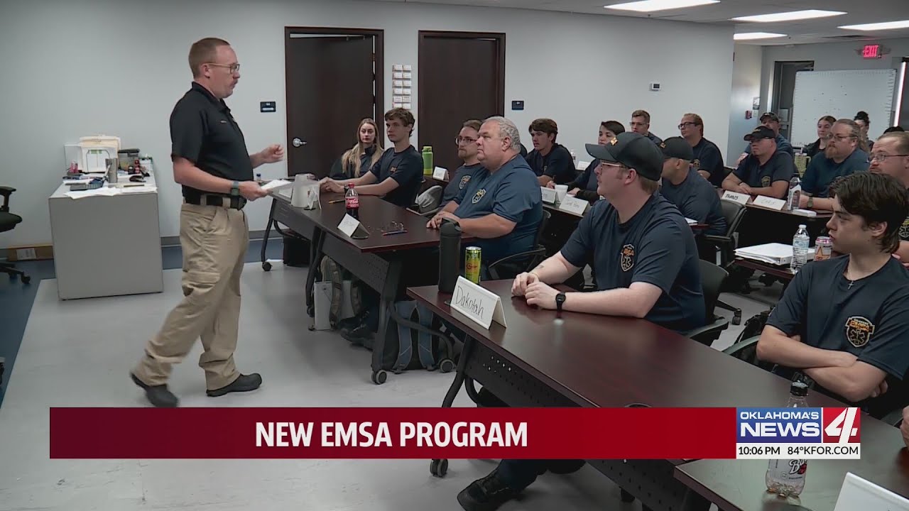 EMSA promotes new EMT program - YouTube
