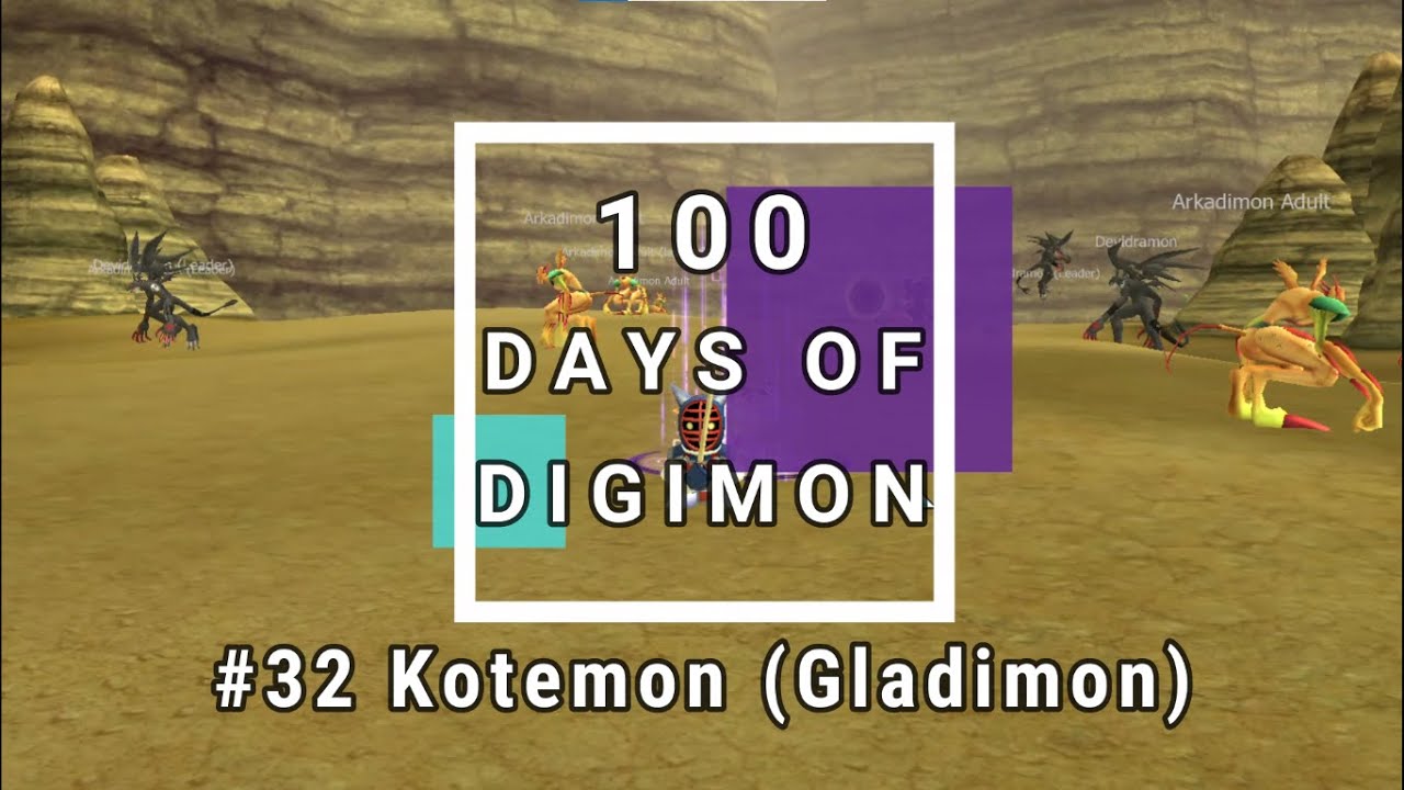 032. Kotemon(Gladimon) - 100 Days of Digimon Journey ! - Digimon ...