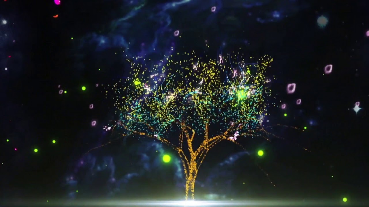 Cool, creative, beautiful, fantasy tree,Photography&video background ...