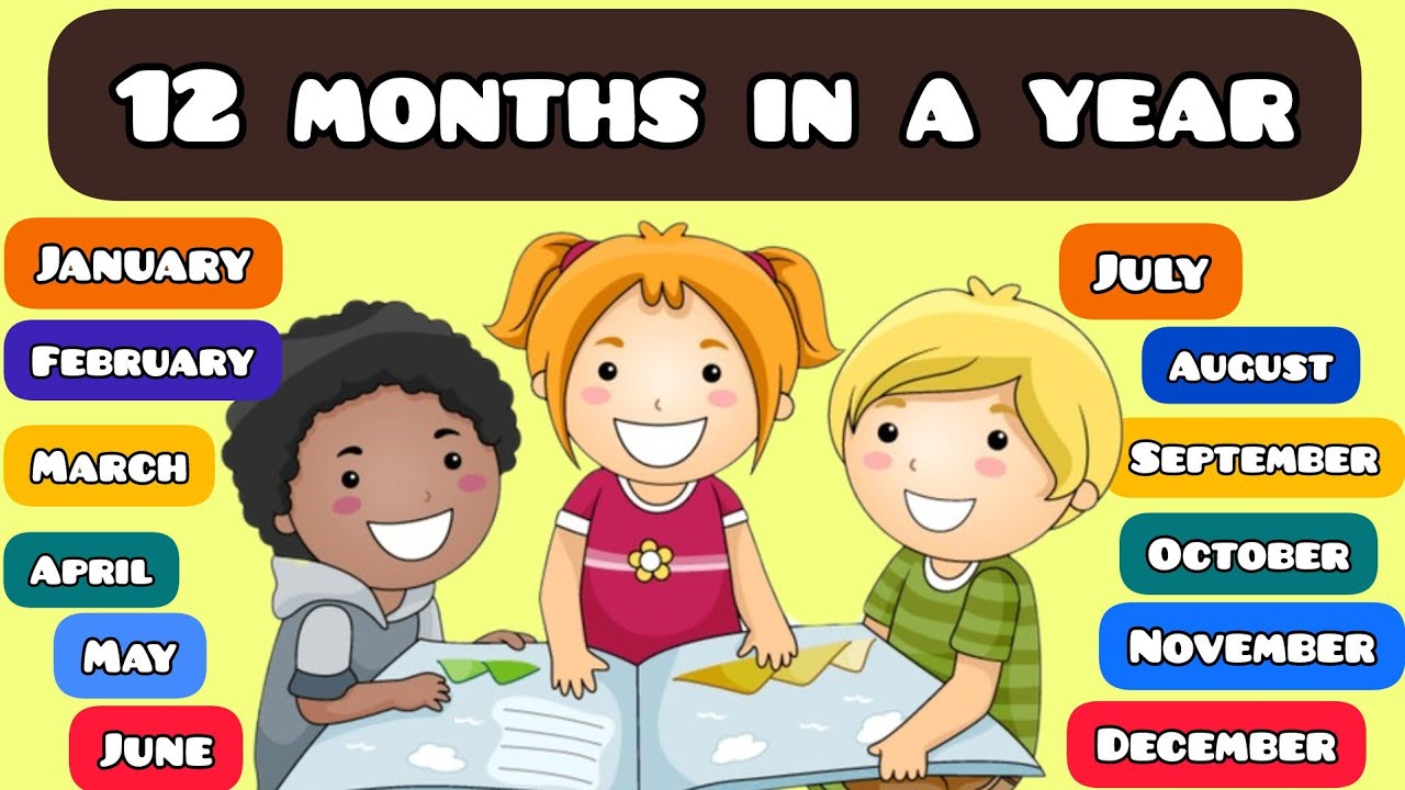 Months of the year | Months in a year | 12 Months | January February # ...