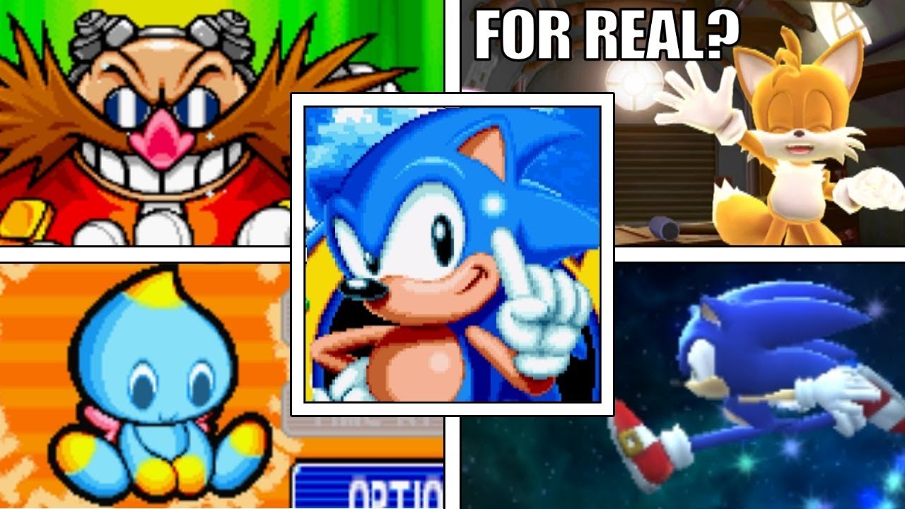 Evolution Of DELETING SAVE FILES In Sonic The Hedgehog Games (1993-2018 ...