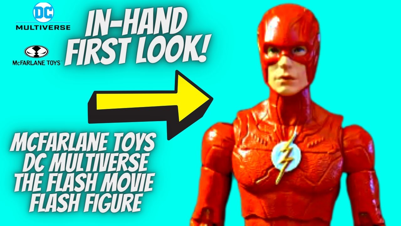 McFarlane Toys DC Multiverse The Flash Movie Flash Figure In Hand First ...