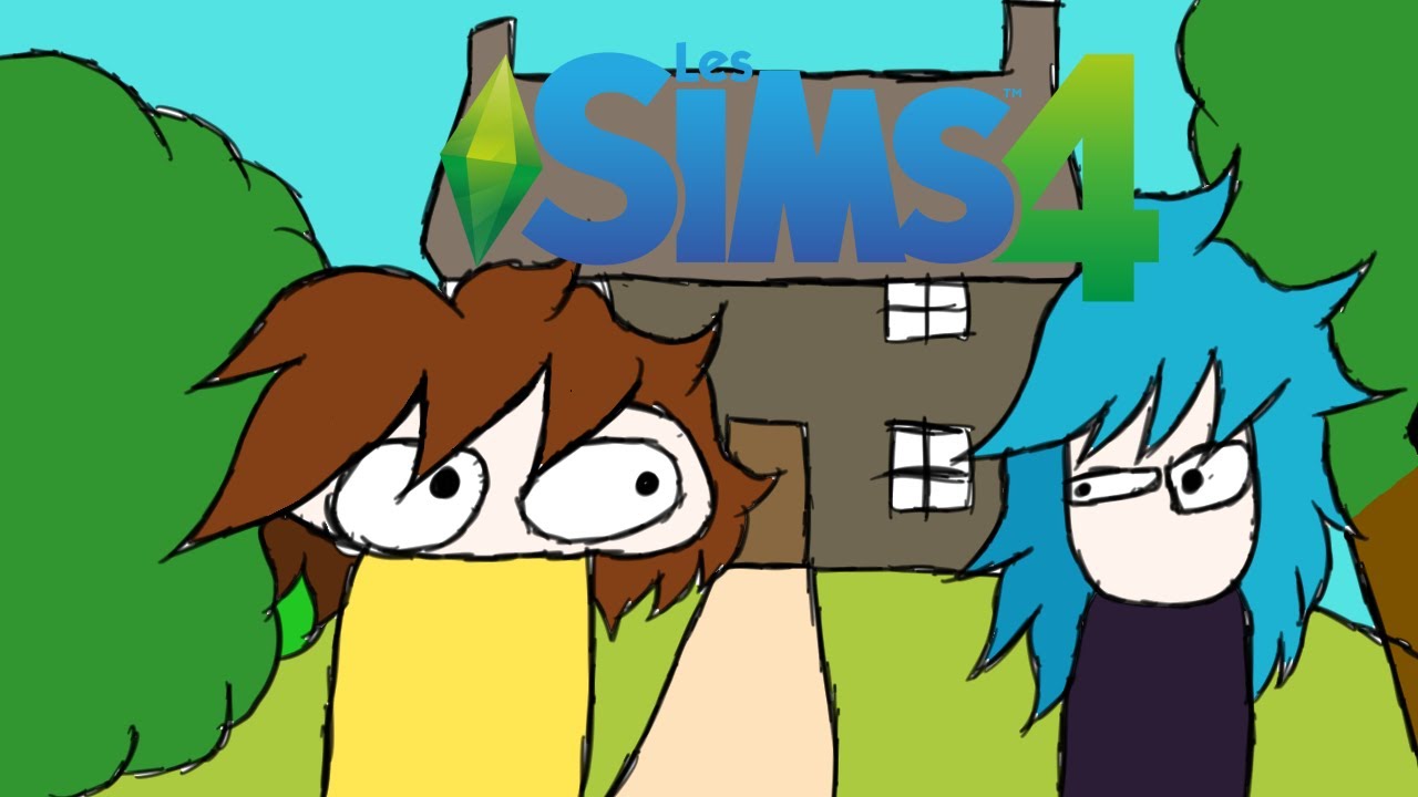 ASTRO-ENDIVE ET GAREN LA MOUCHE ( les sims 4 ) - YouTube