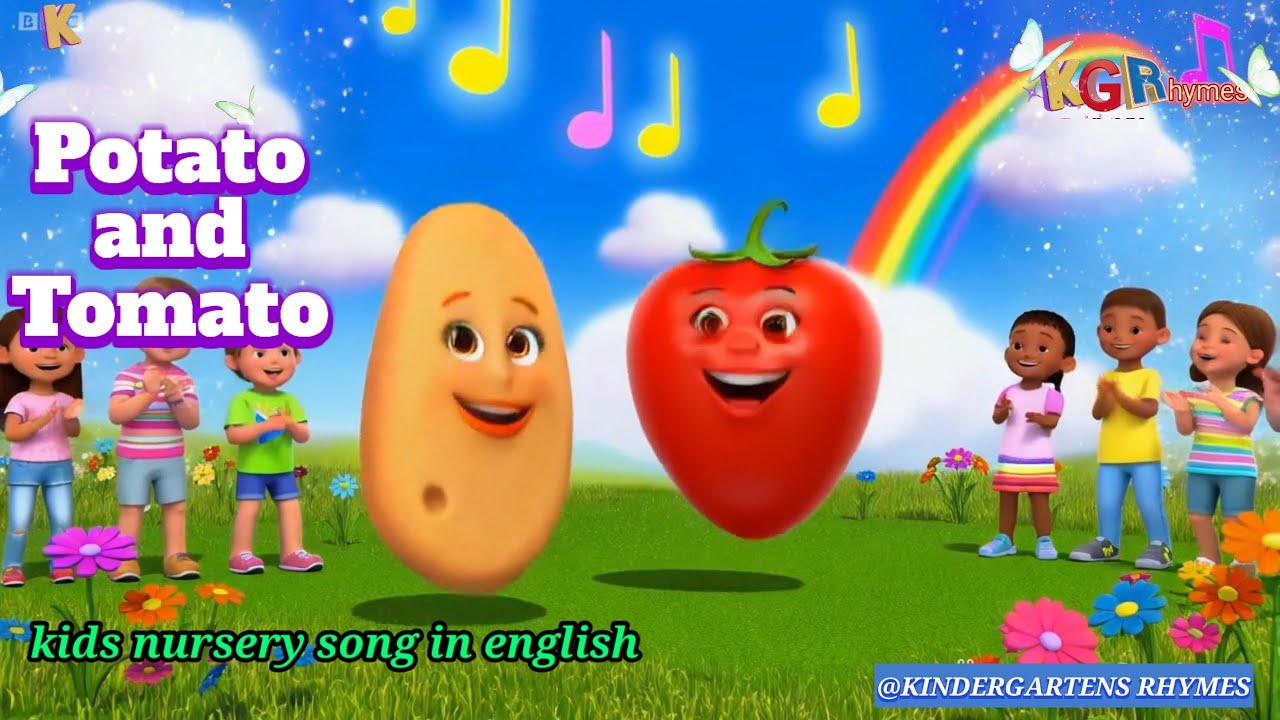 Potato and Tomato|potato song for kids in english|tomato kids song ...