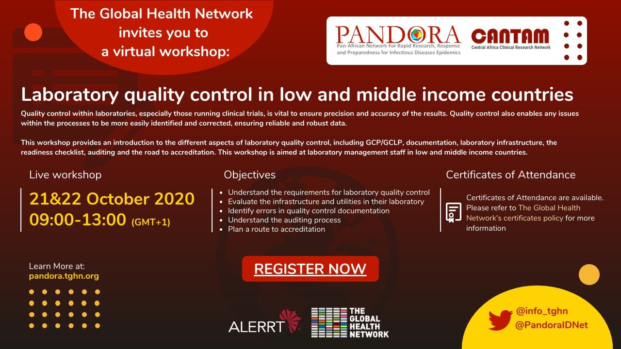 Laboratory Quality Control - Introduction to quality control and GCP ...