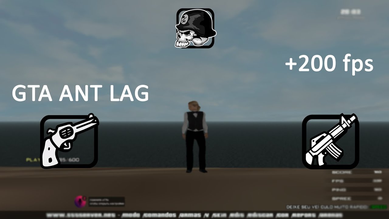 GTA ANT LAG + FPS BOOST | SAMP ANDROID/PC - YouTube
