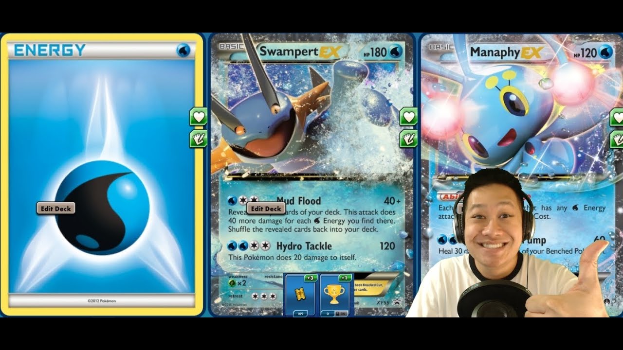 210 Damage Spam Swampert Ex Drawing ENTIRE Deck For Ultimate Power Risk ...