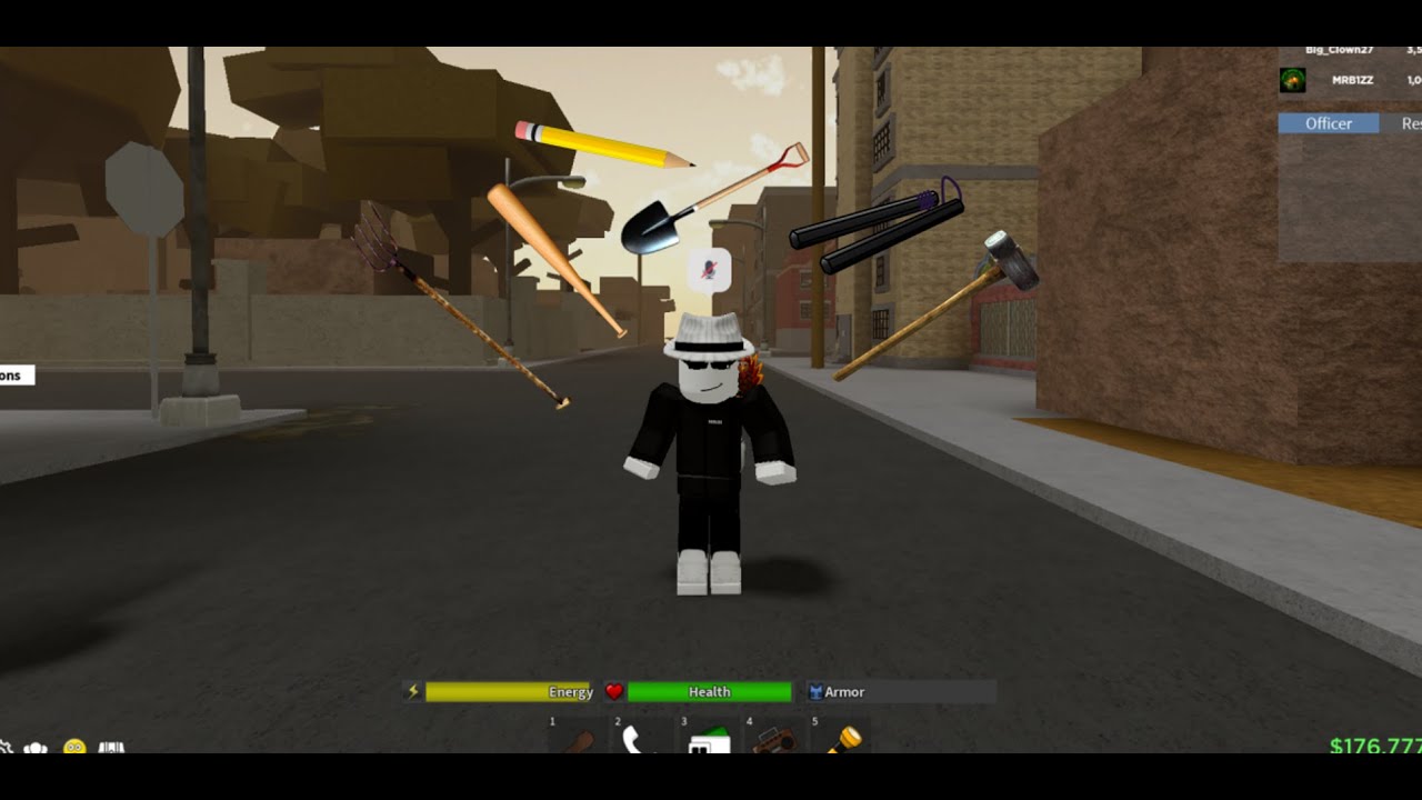 DA HOOD ALL MELEE LOCATIONS AND SHOWCASE! - YouTube