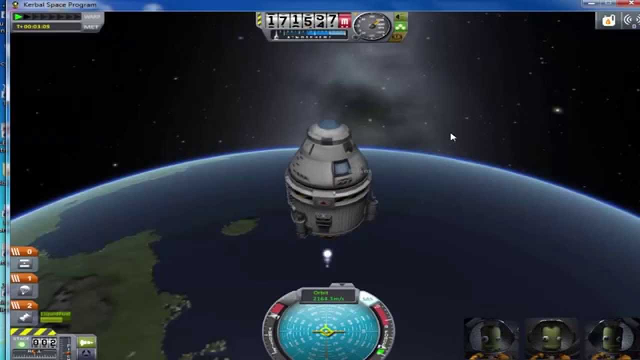 Kerbal Space Program | Pt1 | Basic Lander and Sun Orbit - YouTube