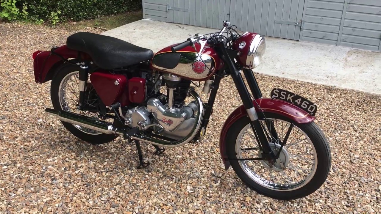 1957 Panther 65 250cc - YouTube