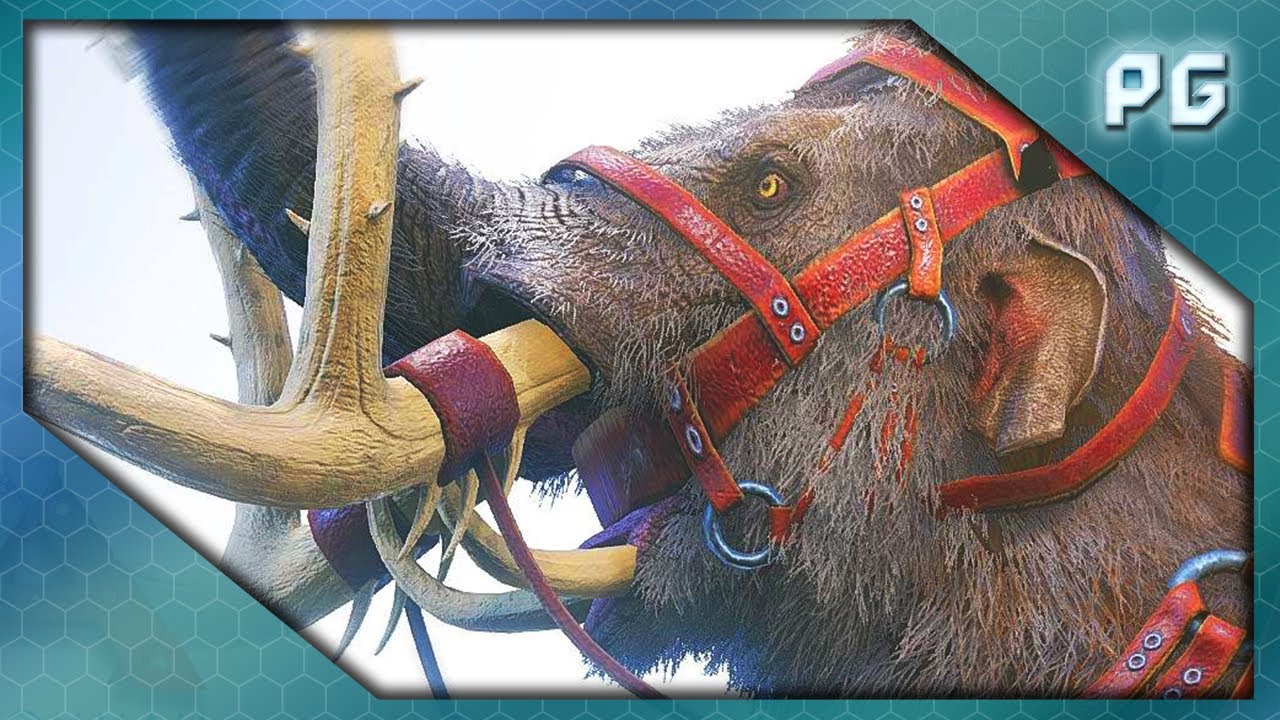 Mammoth & Stego Novas Habilidades! Update TLC Parte 3! [ARK SURVIVAL ...