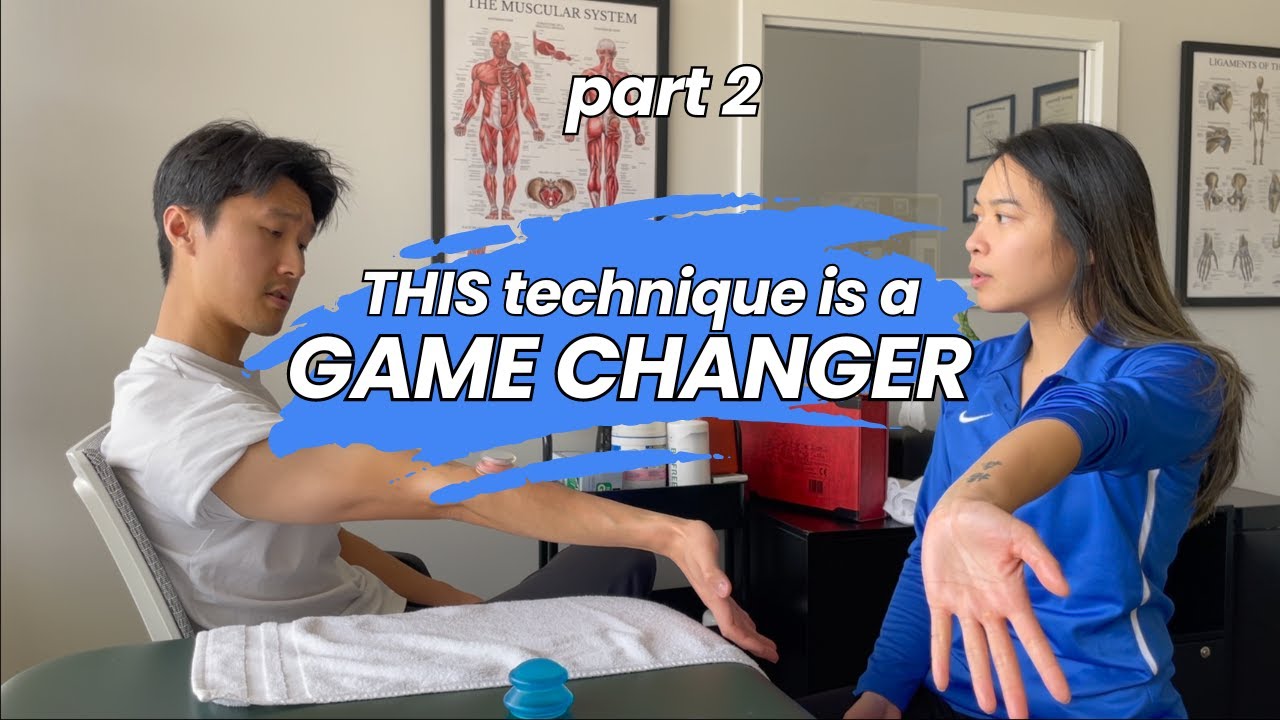 DYNAMIC Cupping for Tennis and Golfer's Elbow - Part 2 of 3 - YouTube