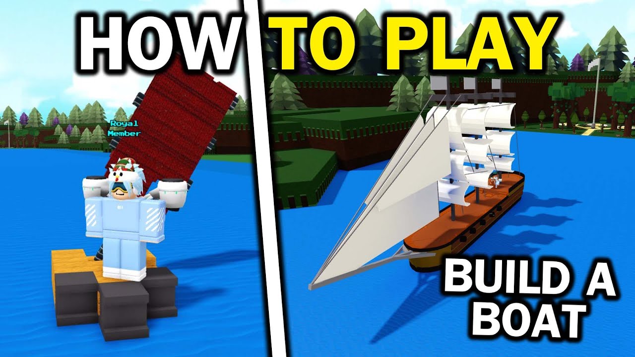 HOW to ACTUALLY PLAY build a boat for treasure ROBLOX - YouTube