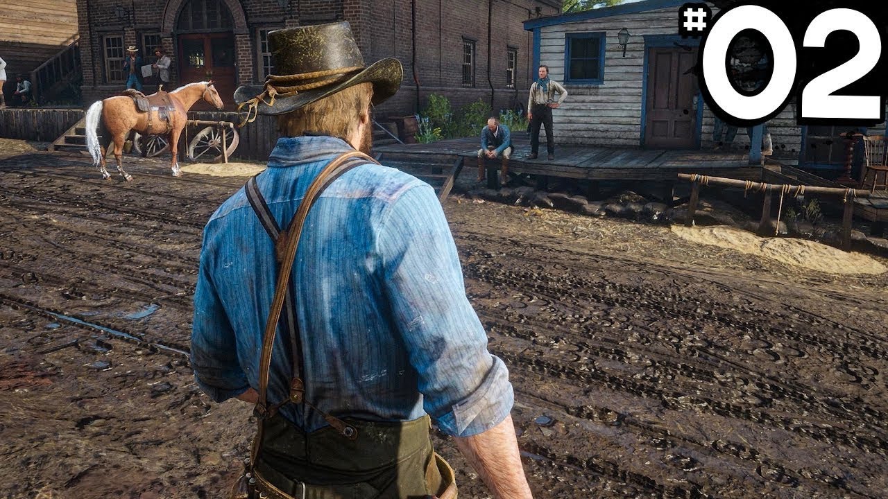 Welcome to Valentine|Red Dead Redemption II Walkthrough Gameplay Part 2 ...