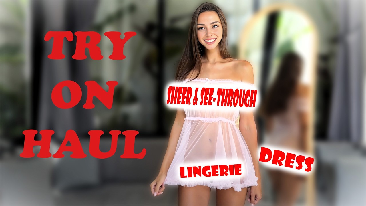 4K Transparent Cleaning See-Through | Lingerie | in Micro Bikini ...