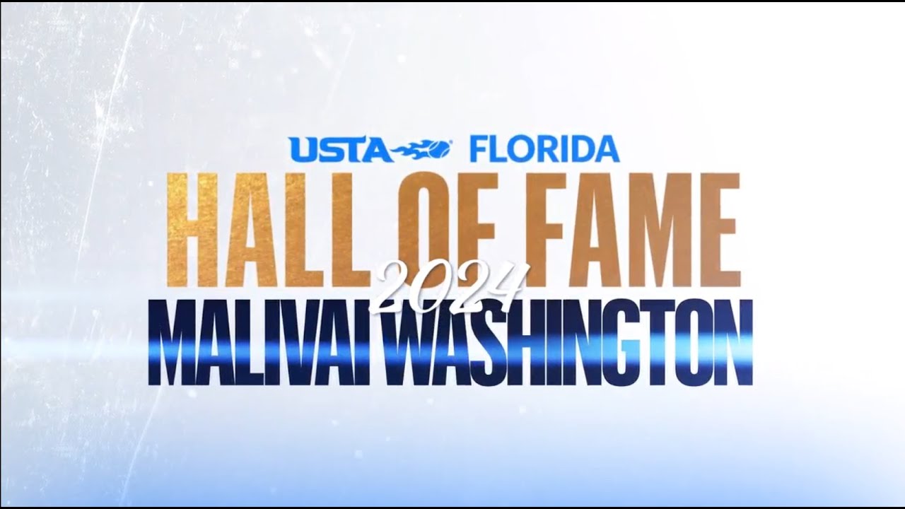 USTA Florida Hall Of Fame: MaliVai Washington - YouTube