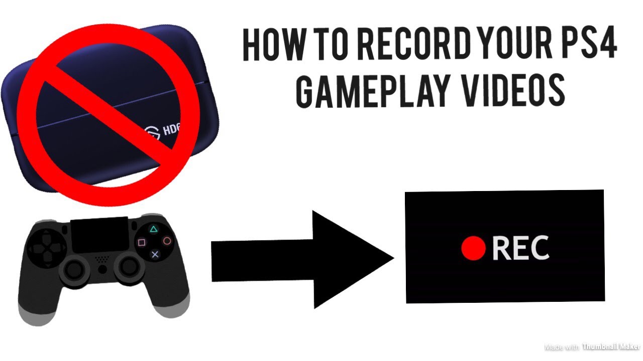 [Tutorial] how to record your PS4 gameplay videos - YouTube