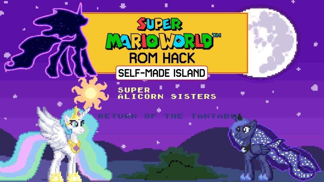 Super Alicorn Sisters (A My Little Pony Hack) | Super Mario World ROM ...