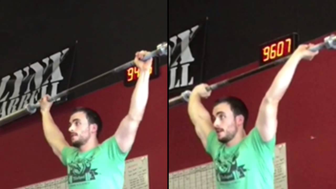 Wrist Position in Overhead Catch - YouTube