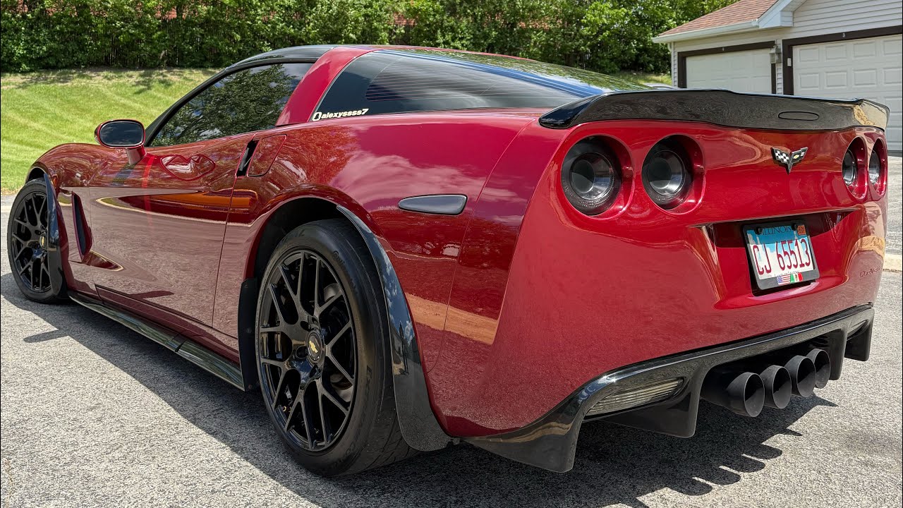 POV: Having Fun With My Loud Cammed C6 Corvette *AT NIGHT* (LOUD EXHAUST & SCREECHING TIRES ...