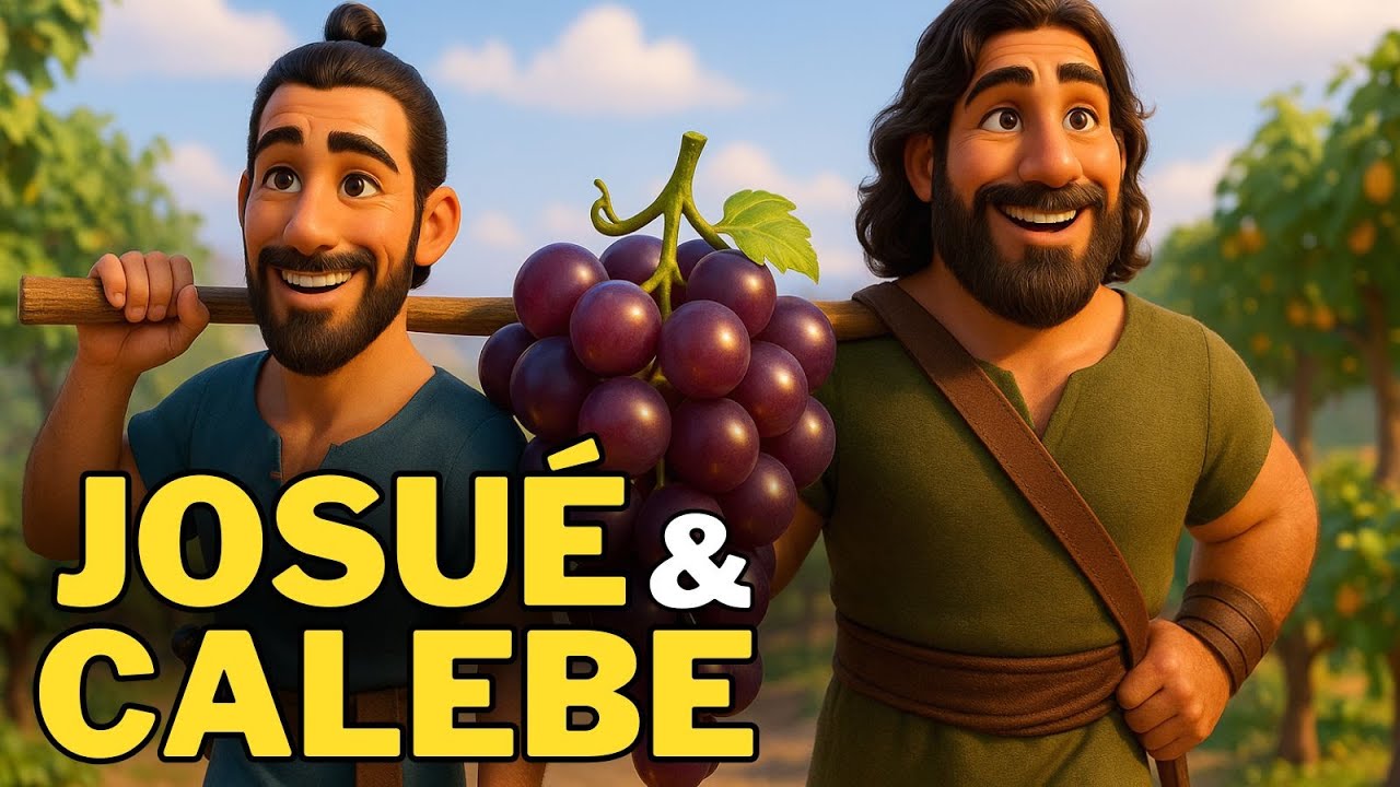 Josué e Calebe - História Bíblica Infantil - YouTube