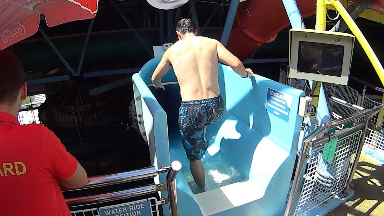 Weird Bowl Water Slide at Water World - YouTube