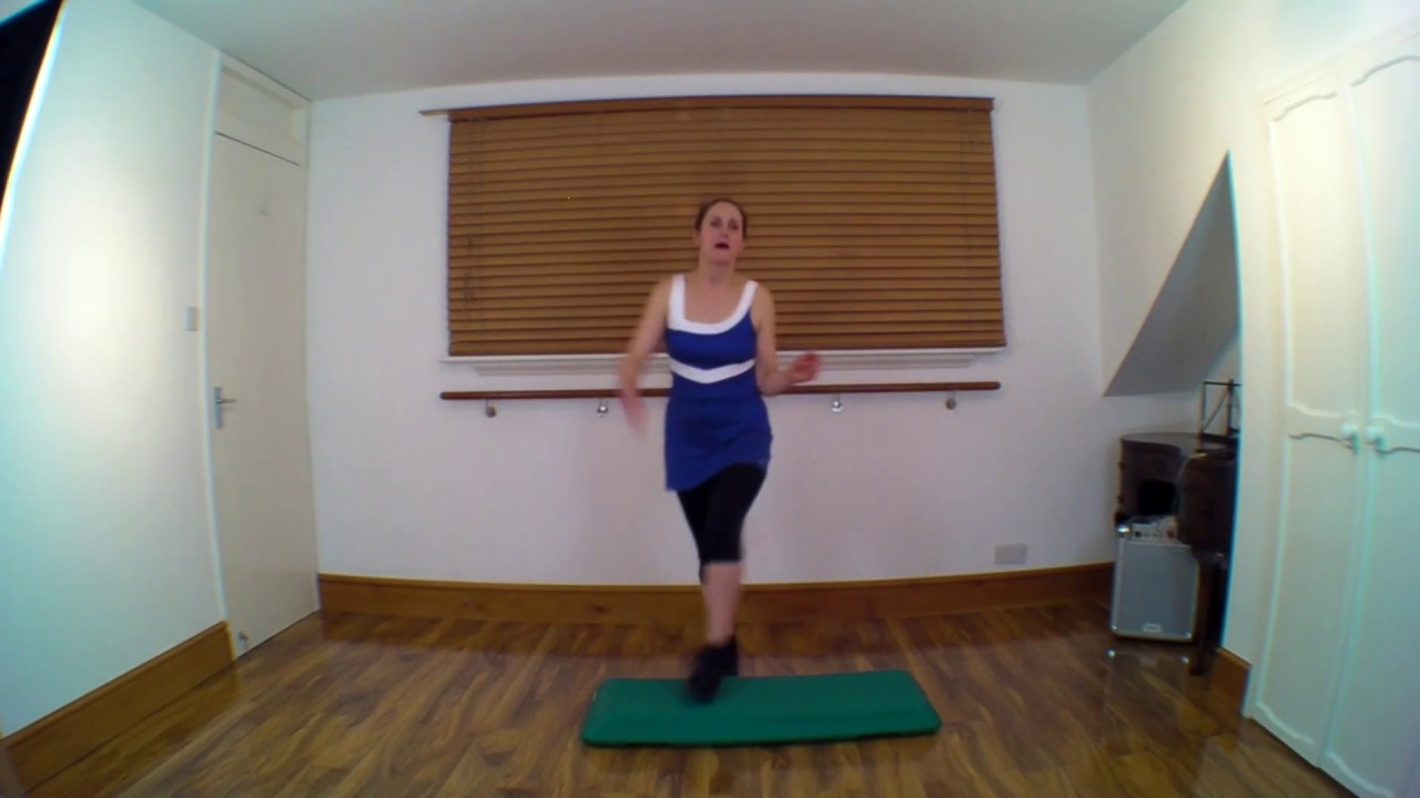 Step Aerobics 2 - mini routine 2 - YouTube