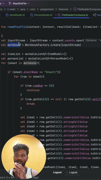 🤔How to Read and Display XLS Files in Android Studio using Apache POI #android #kotlin - YouTube